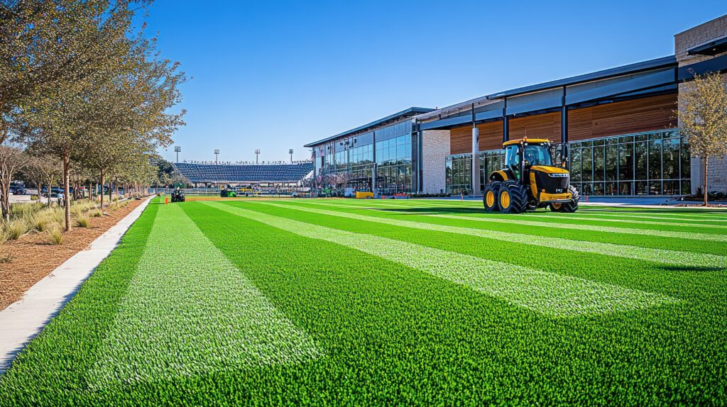 Commercial Turf Installation - Paramount Yards